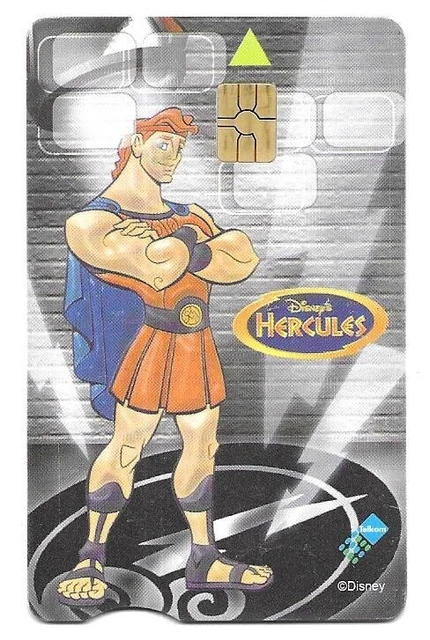 RARE / TELEPHONE Card - Hercules: Walt Disney Cartoon / Phonecard ...