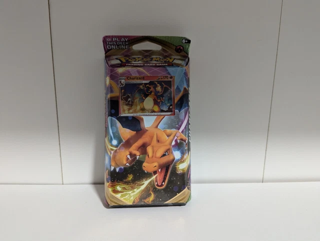 POKEMON TCG CHARIZARD Theme Deck - Sword & Shield Vivid Voltage (Sealed ...