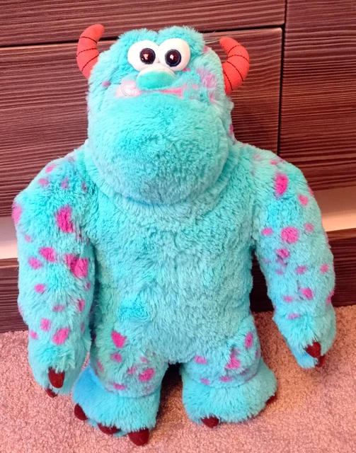 DISNEY PIXAR PRIMARK Monsters Inc 16" SULLY With Light Up Cheeks Soft ...