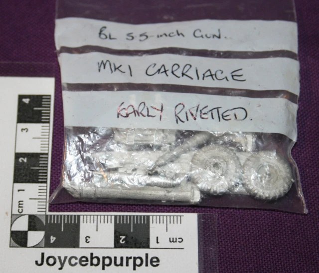 5.5 INCH HOWITZER Mk.I carriage 1/72 white metal model British artillery. EUR 10,23 - PicClick DE