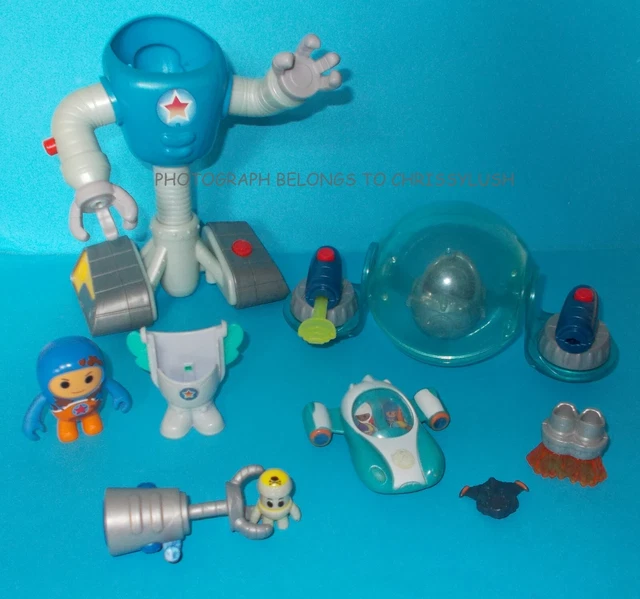 CBEEBIES GO JETTERS Kyan G.o Giant & Roll Ball Pirate Grimbot Jetpad ...