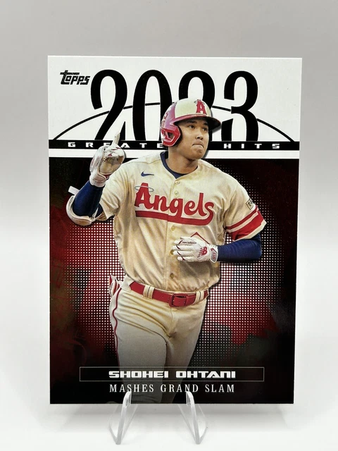 2024 TOPPS 2023 Greatest Hits #23GH-12 Shohei Ohtani Los Angeles Angels ...