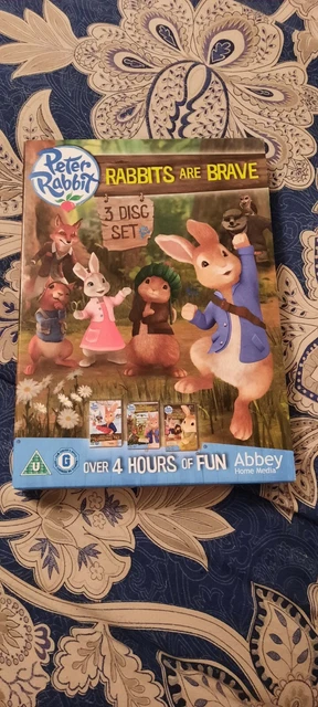 PETER RABBIT - Rabbits Are Brave Triple na 2017 DVD Top-quality £6.99 ...