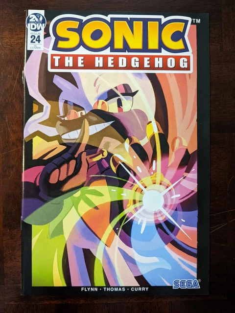 IDW SONIC THE Hedgehog Comic #24 RI 1:10 Détaillant Incentive Nathalie ...