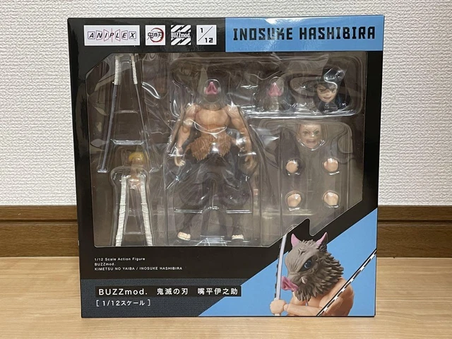 FIGURINE ARTICULÉE DEMON Slayer Inosuke Hashibira BUZZmod échelle 1/12 ...