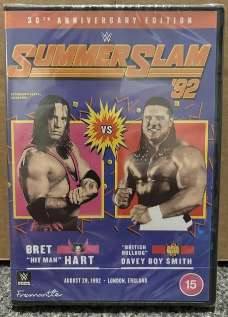 WWE: SUMMERSLAM 1992 - 30th Anniversary Edition [DVD] £8.99 - PicClick UK