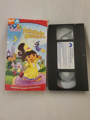 NICK JR DORA the Explorer Fairytale Adventure VHS Video Tape ...