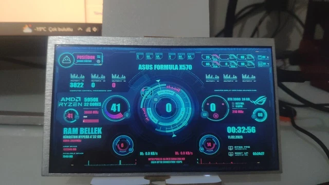 7 INCH LCD Monitor Sensor Panel Screen Display 1024*600-Mini HDMI - UK ...