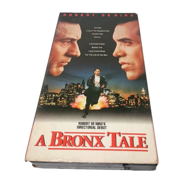A BRONX TALE VHS Directed By Robert De Niro 1993 Drama Mob Crime Family ...