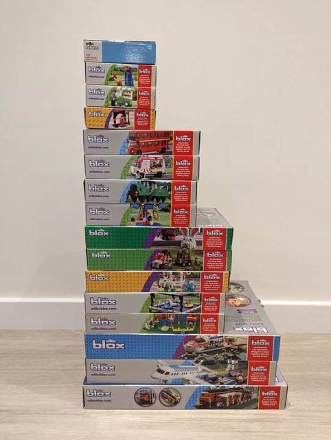 WILKO BLOX LEGO Sets, Large Bundle, 16 sets, Fully boxed, Excellent ...