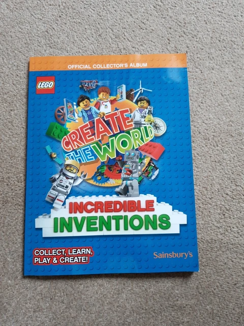 SAINSBURYS LEGO CARD Collectors Album and many cards ~ Incredible ...