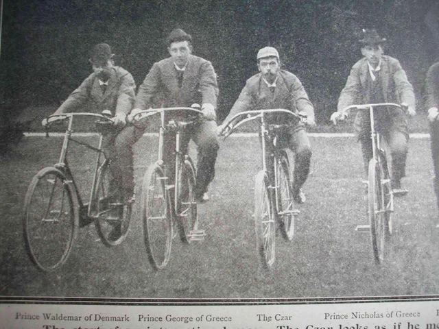 1900 RARE PHOTO of TSAR NICHOLAS in Denmark #4 + Cecil Rhodes ~ photo ...