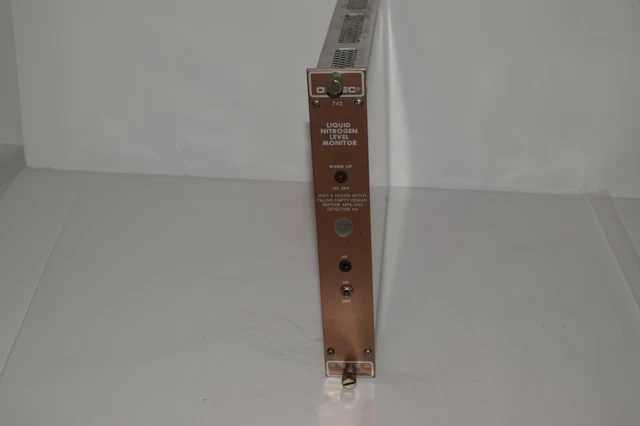 ORTEC 742 LIQUID Nitrogen Level Monitor Plug In (Tp2200) $139.32 ...