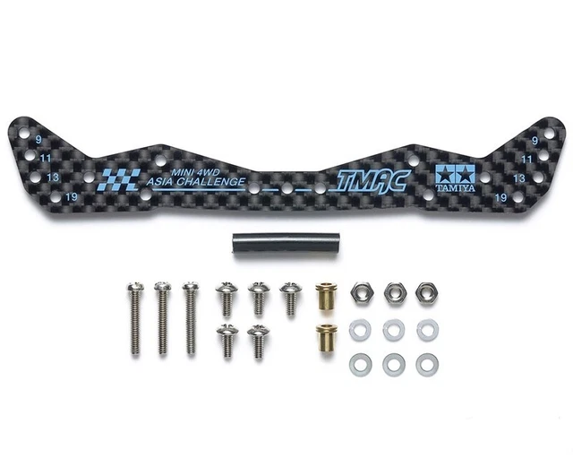 TAMIYA MINI4WD FRONT Carbon Support 1.5mm Asia Challenge 95652 Modeling ...