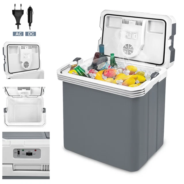 KÜHLBOX 30L CAMPING Thermoelektrische Warmhaltebox Mini-Kühlschrank 12V 230V DE EUR 71,99 ...