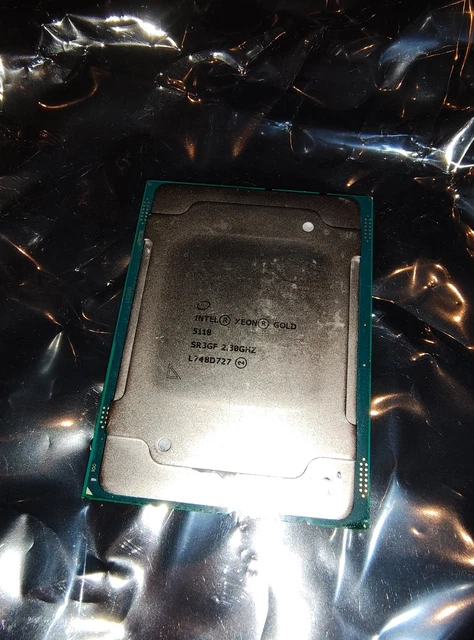 INTEL XEON GOLD 5118 Server CPU Untested 12 Core 24 threads 3.20GHZ ...