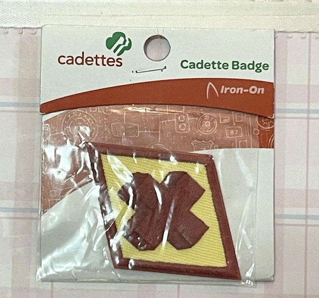 GIRL SCOUTS CADETTE Badge First Aid Badge Patch Iron On New $5.00 ...