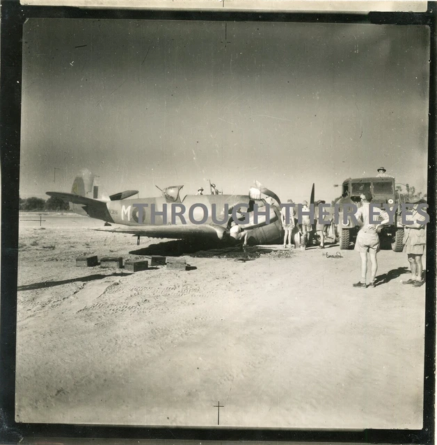 DVD SCANS RAF Airman's WW2 photo album scrapbook 211 Squadron India ...