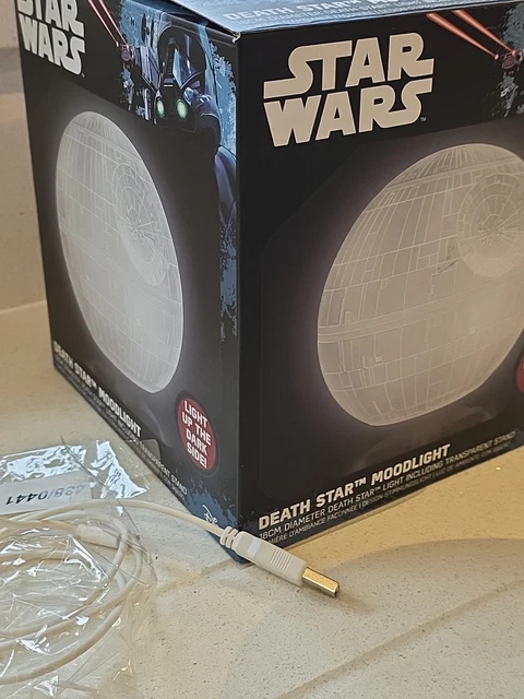 DISNEY STAR WARS Death Star Mood Light Night Light Boxed With ...