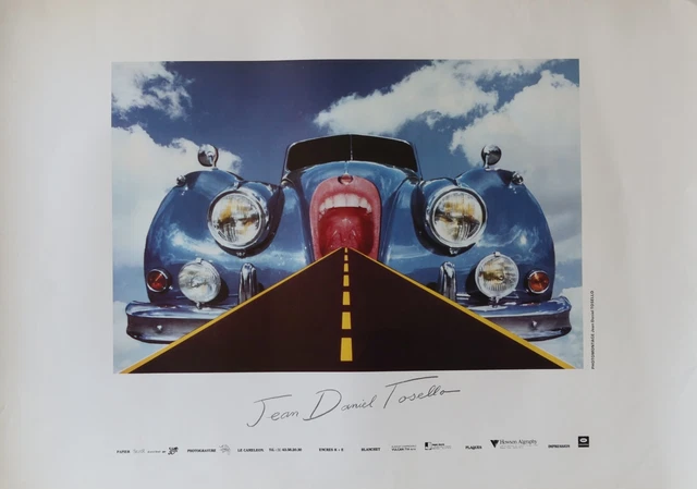AFFICHE JEAN DANIEL TOSELLO photomontage 90x64cm poster 1275 EUR 40,00 ...