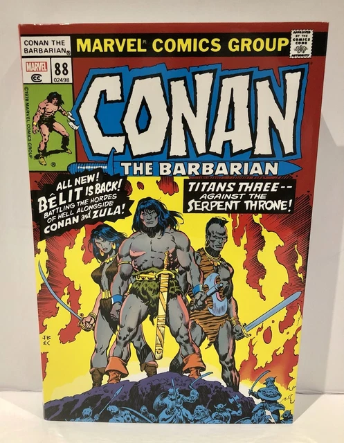 CONAN THE BARBARIAN the Original Marvel Years omnibus Vol 4 [2020] Like ...