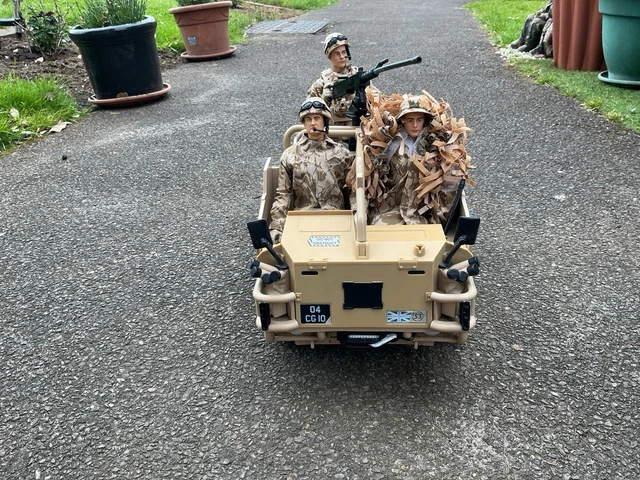 HM ARMED FORCES Jackal Mounted Machine Gun + Sniper Complete And Two ...