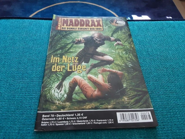 MADDRAX DIE DUNKLE Zukunft Erde 78 Bastei SF Comic Taschenbuch Deutsch ...