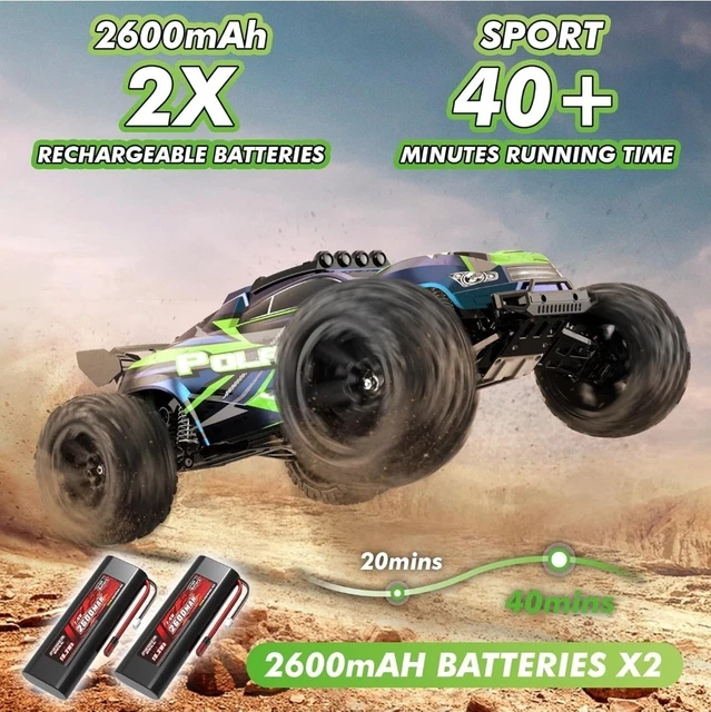 RC CARS 1:10 Large Remote Control Car 46cm, Fast RC Car for Adults 45 ...