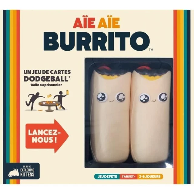 EXPLODING KITTENS - Aie Aie Burrito (Edition 2022) - Jeu de société - A ... EXPLODING KITTENS - Aie Aie Burrito (Edition 2022) - Jeu de société - A ...