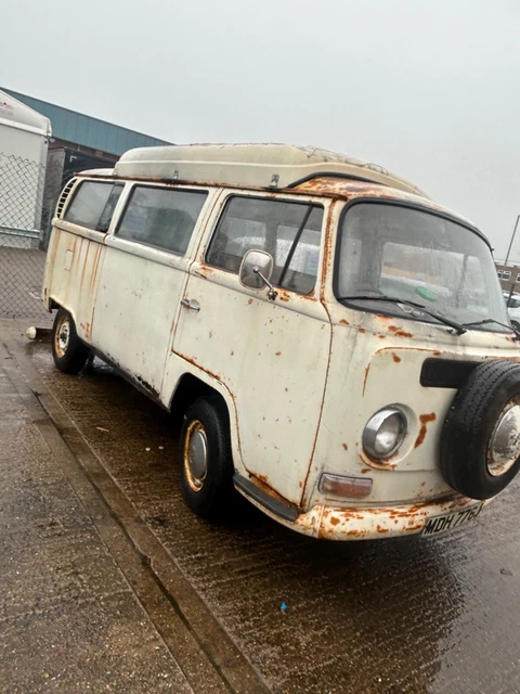 EARLY BAY VW T2 bay window camper van project doormobil campervan pop ...