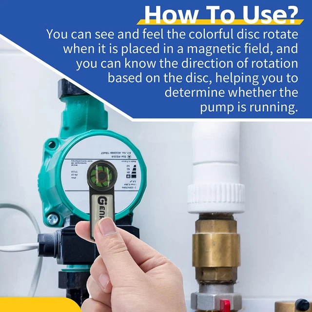 COMPACT SOLENOID VALVE Tester for Circulating Pump Motor Rotation ...