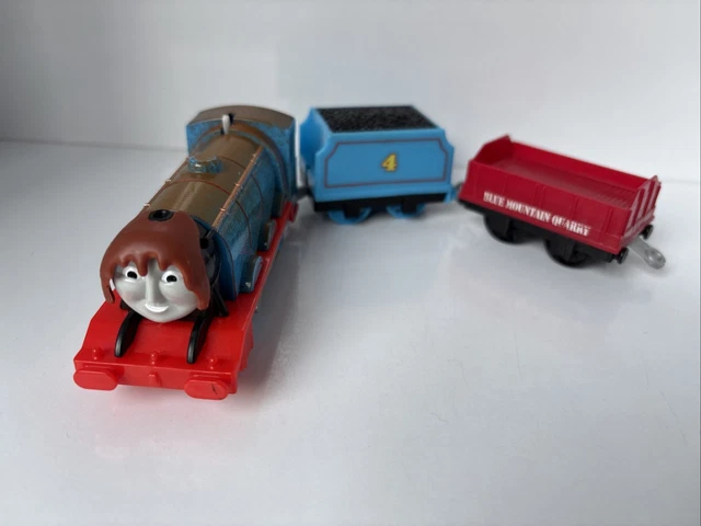 TRACKMASTER REVOLUTION THOMAS The Tank Engine Battery Train Muddy ...