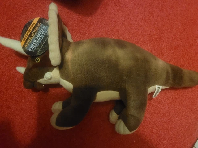 BBC EARTH WALKING with Dinosaurs Torosaurus Plush Soft Toy 17" £4.99 ...
