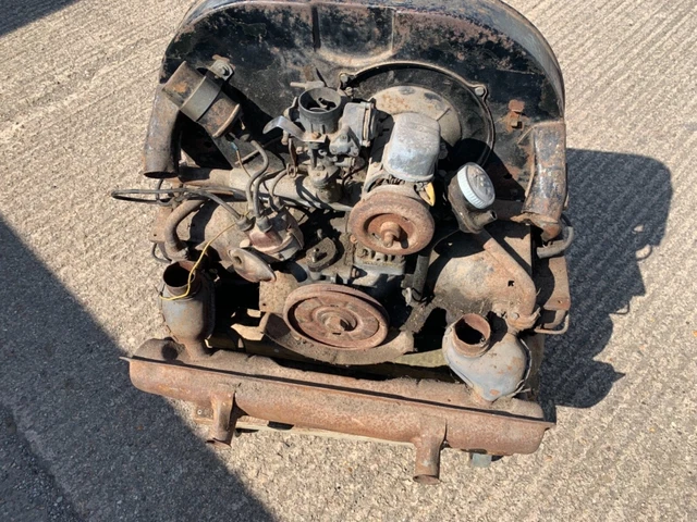 CLASSIC VW VOLKWAGEN beetle engine 1966 1300 single port F code £1,195. ...