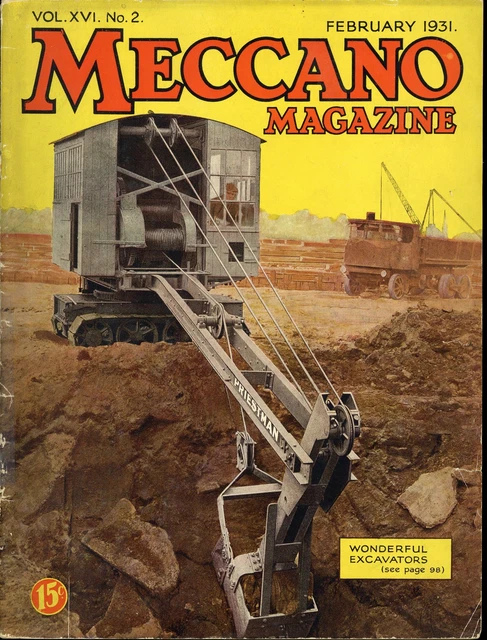 MECCANO MAGAZINE VOL. 16 #2 FR/GD 1.5 1931 Low Grade £2.00 - PicClick UK