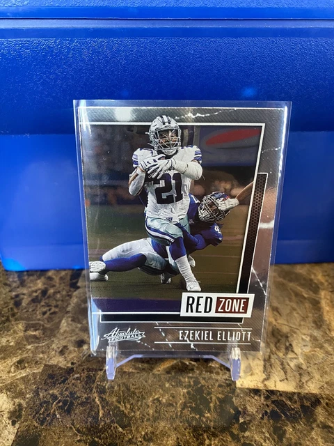 2020 ABSOLUTE EZEKIEL Elliott insert zone rouge cow-boys EUR 1,10 ...