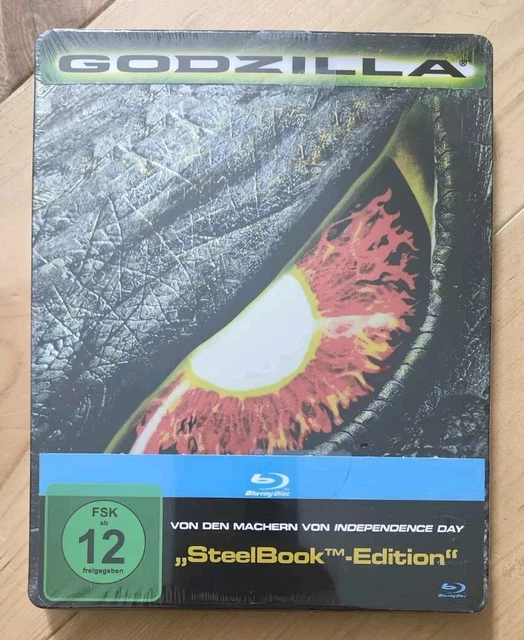 GODZILLA (1998) BLU-RAY Steelbook - Neu Sealed ⚡ EUR 24,90 - PicClick DE