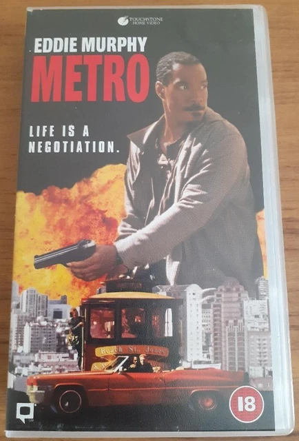 METRO (1997) EDDIE Murphy Michael Wincott VHS Video Tape LIKE NEW CONDITION £2.29 - PicClick UK