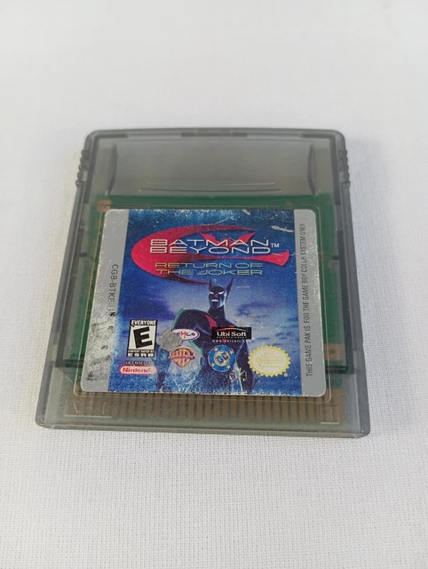 BATMAN BEYOND RETURN of the Joker Nintendo Game Boy Color GBC USA EUR ...