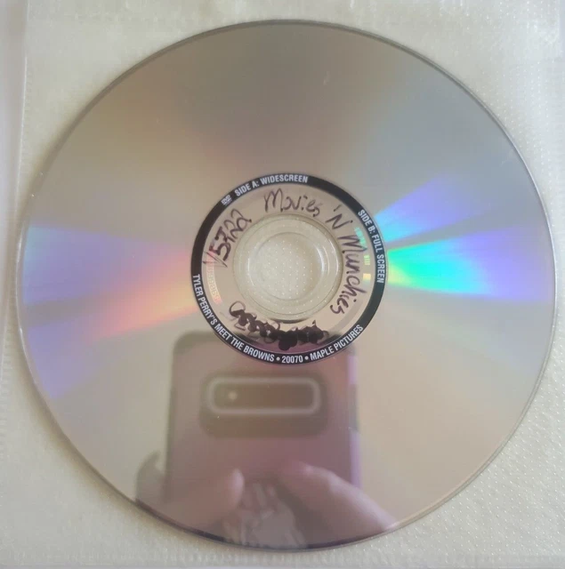 TYLER PERRY'S MEET the Browns Loose Disc DVD Maple Pictures - Former ...