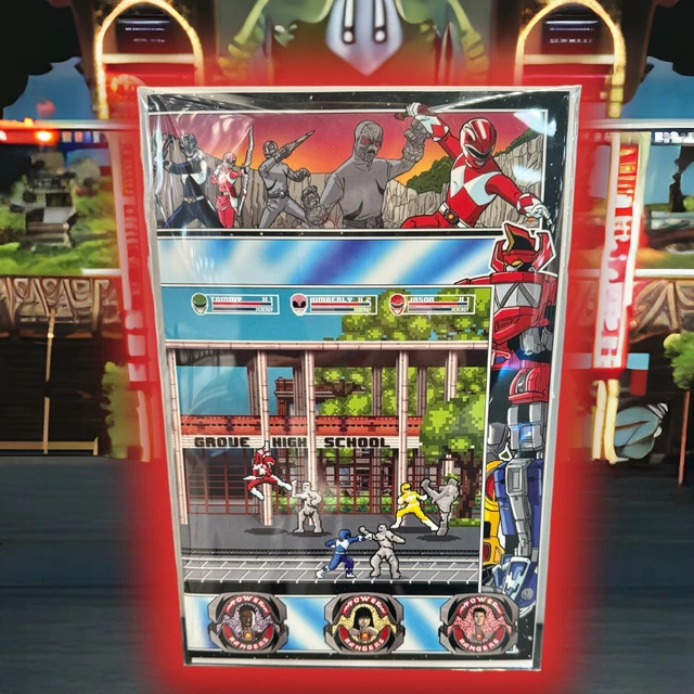 MIGHTY MORPHIN POWER Rangers: The Return #1 Megacon 8 Bit Coa Boom 2024 ...