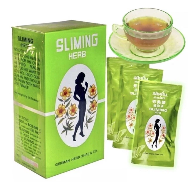 SLIMING HERB GERMAN Natural Tea 10to50 Beutel Original Fast Slim Detox ...