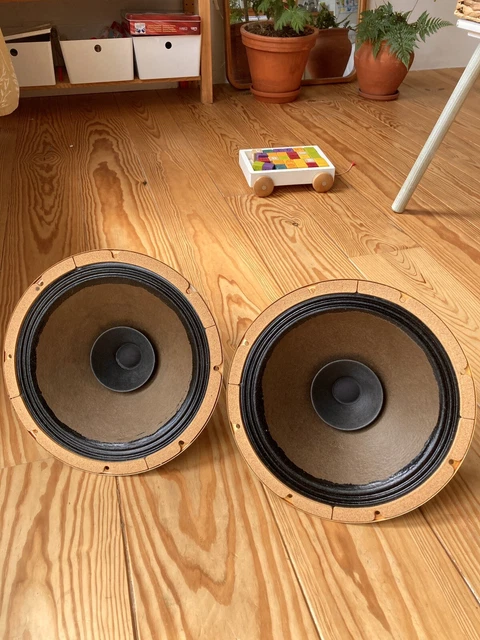 PHILIPS ALNICO AD5200M full range speakers 12" matched pair £600.00 ...