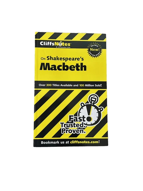 MACBETH DE SHAKESPEARE par Alex Went and Cliff Notes EUR 1,85 - PicClick FR
