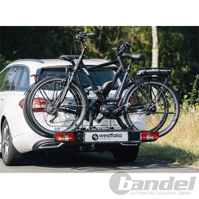 WESTFALIA BIKELANDER CLASSIC AHK FAHRRADTRÄGER für 2 FAHRRÄDER E-BIKE HECKTRÄGER EUR 503,60 ...