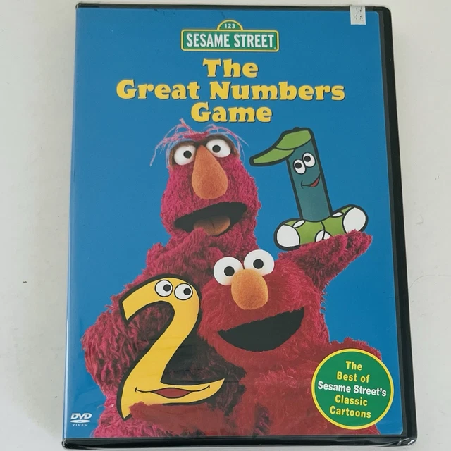 SESAME STREET THE Great Numbers Game DVD (2001) NEW $10.80 - PicClick CA
