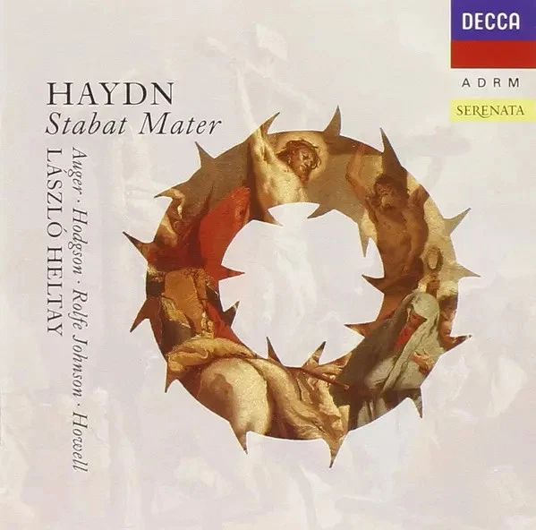 STABAT MATER, GWYNNE Howell, Joseph Haydn, Anthony Rolfe Johnson ...