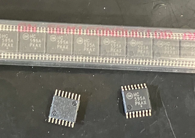 MC74HC595A CMOS 8-BIT Parallel-Out Serial Shift Register ON Semi TSSOP ...