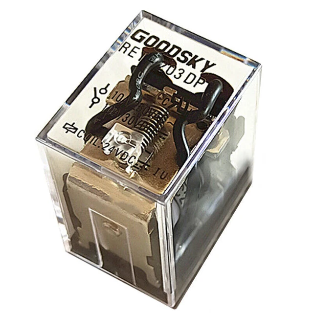 1PC GOODSKY RET-203DP-24VDC 8Pins Power Relay HF13F-024-2Z2 #A7 £5.81 ...