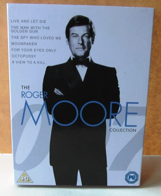 JAMES BOND - The Roger Moore Collection (DVD Slimline Boxset - 7 Films ...